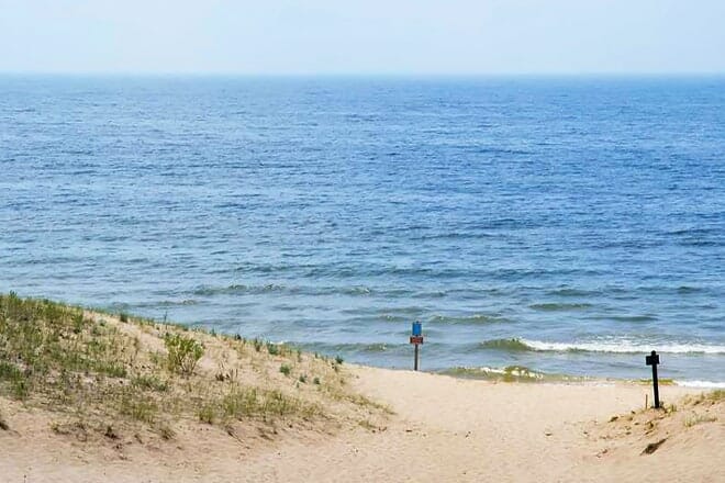 hoffmaster state park beach &mdash; muskegon