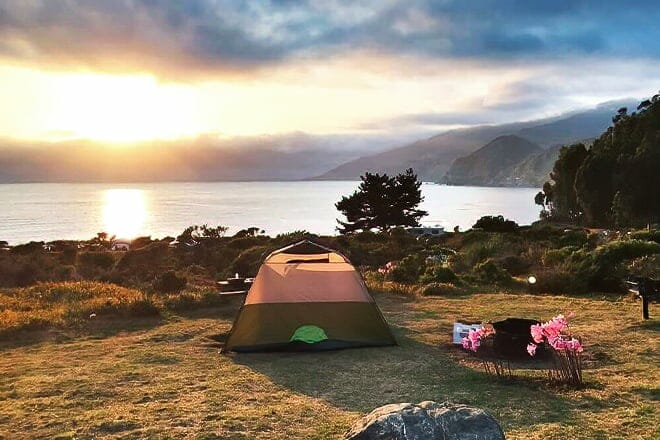 kirk creek campground beach