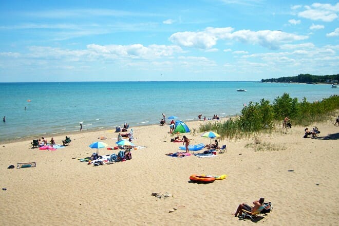 lakeside beach &mdash; port huron