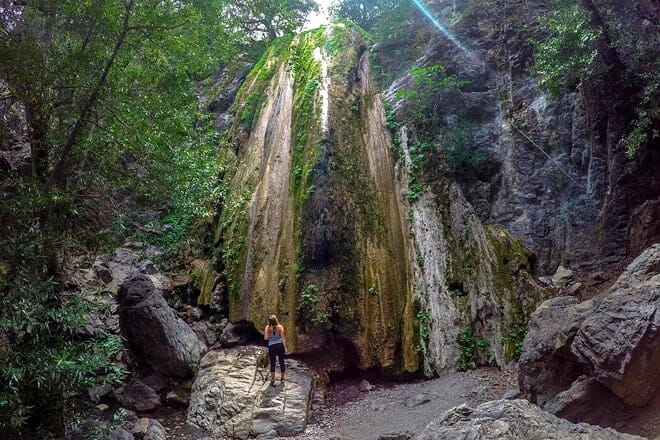 rose valley falls trail