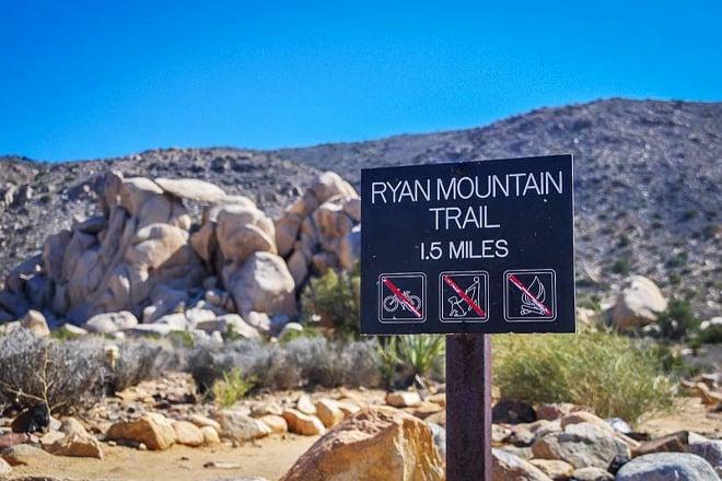 ryan mountain trail