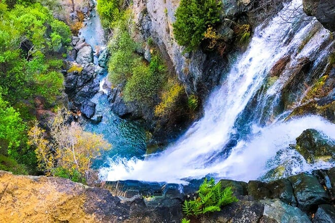 salmon creek falls trail