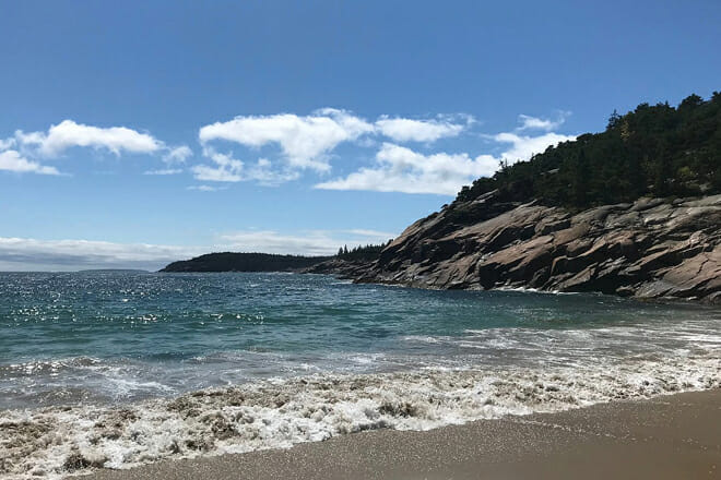 sand beach &mdash; bar harbor