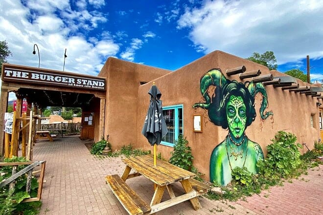 the burger stand at taos ale house