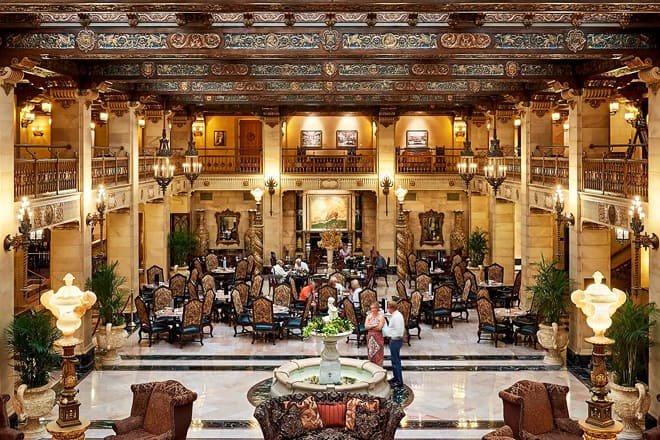 the historic davenport hotel