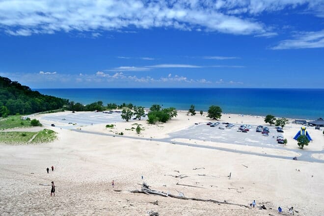 warren dunes beach &mdash; bridgman
