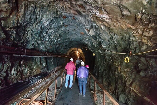 aj mine gastineau mill tour
