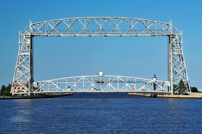 aerial lift bridge