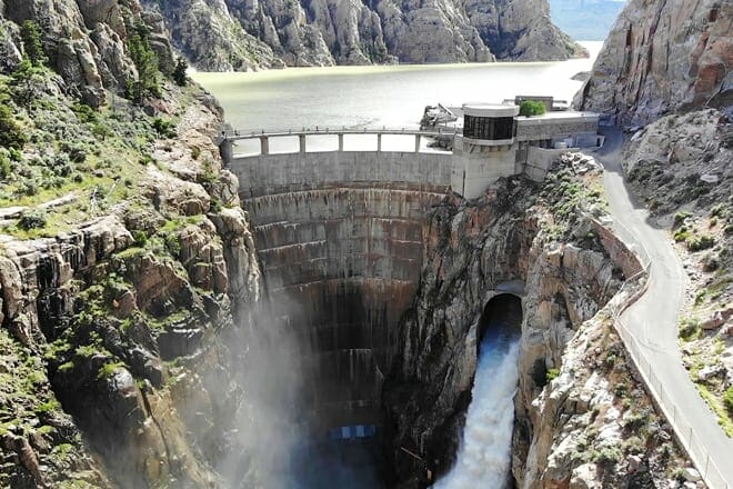 buffalo bill dam & visitor center