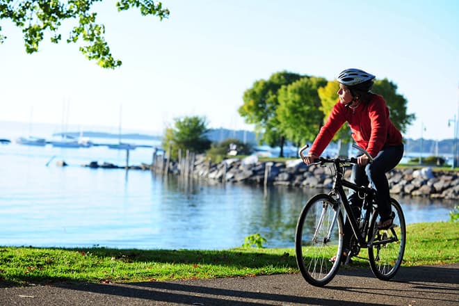 burlington bike path