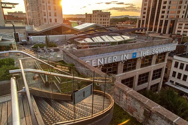 center in the square