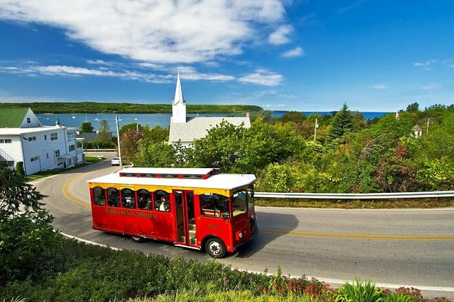 door county trolley &mdash; egg harbor