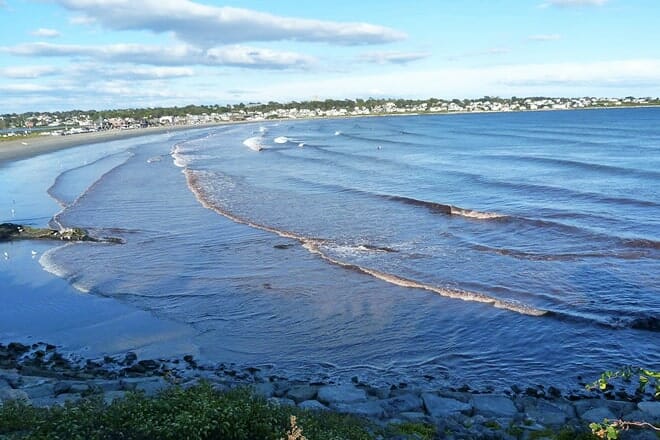 easton&rsquo;s beach