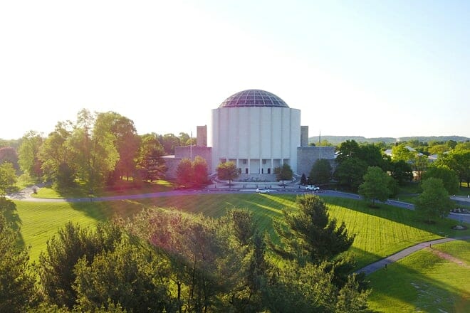 founders hall at the milton hershey center