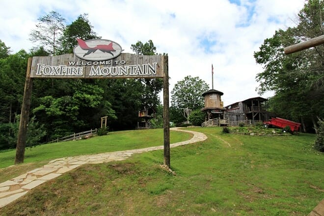 foxfire mountain adventure park