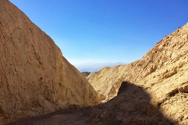 golden canyon and gower gulch