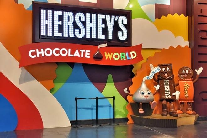 hershey&rsquo;s chocolate world