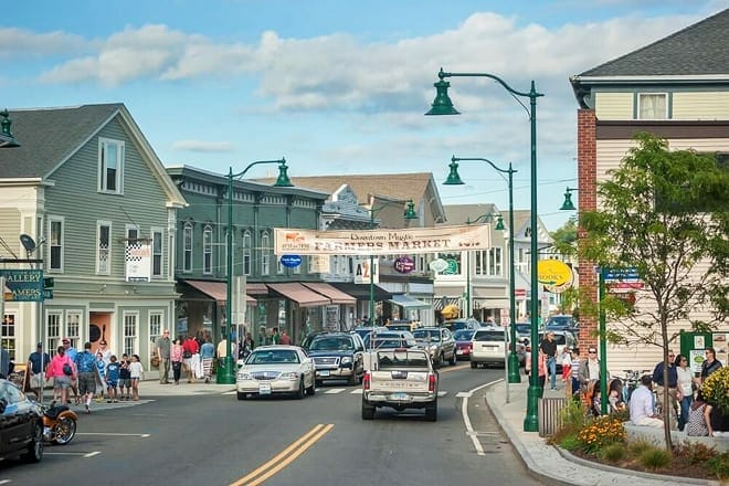 historic downtown mystic