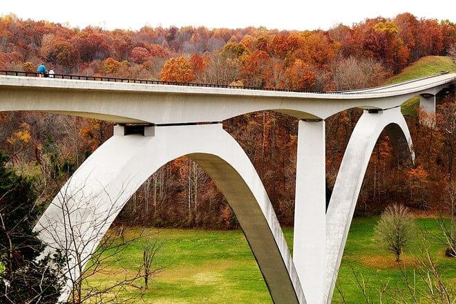 natchez trace parkway bridge