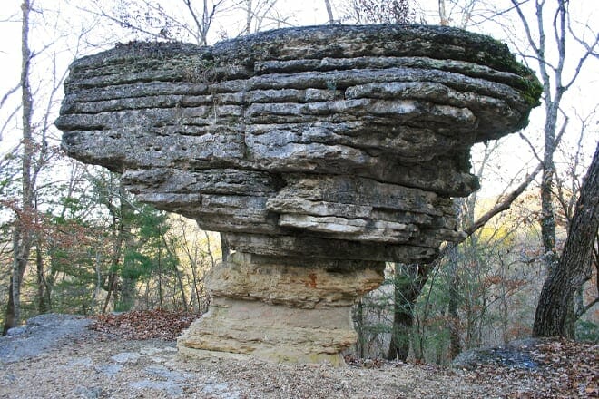 pivot rock and natural bridge