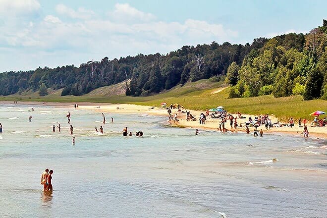 sister bay beach and waterfront &mdash; sister bay