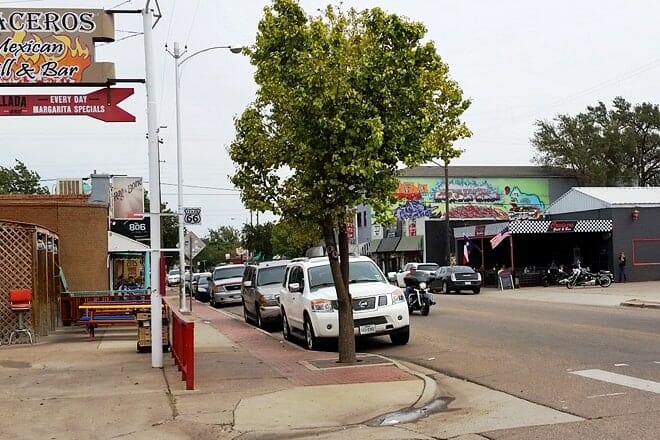 us route 66 - sixth street historic district