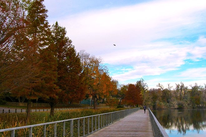 white rock lake and park