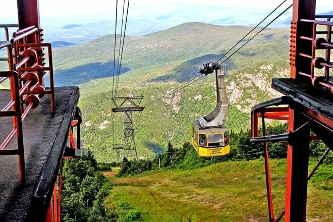 cannon mountain aerial tramway &mdash; franconia