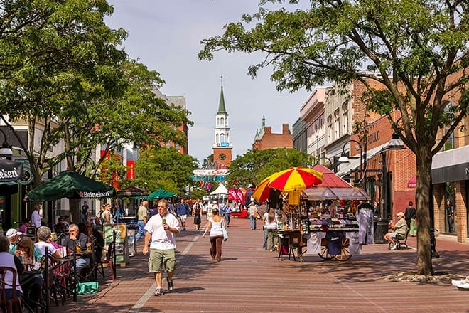church street marketplace &mdash; burlington