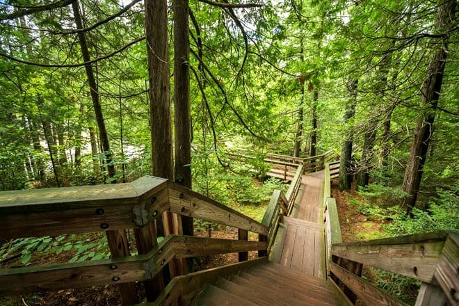 copper falls state park &mdash; mellen