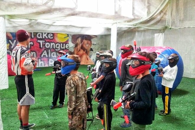 crossfire indoor paintball park