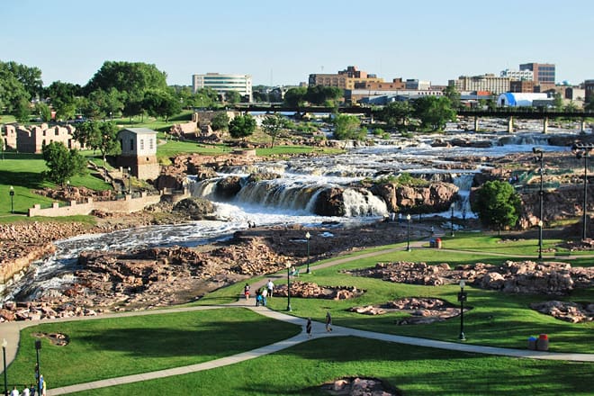 falls park &mdash; sioux falls