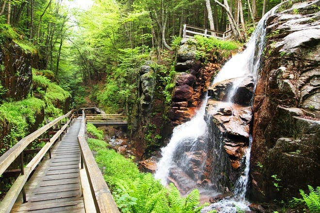 flume gorge &mdash; lincoln