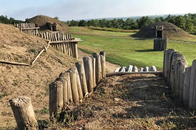 fort abraham lincoln state park — mandan