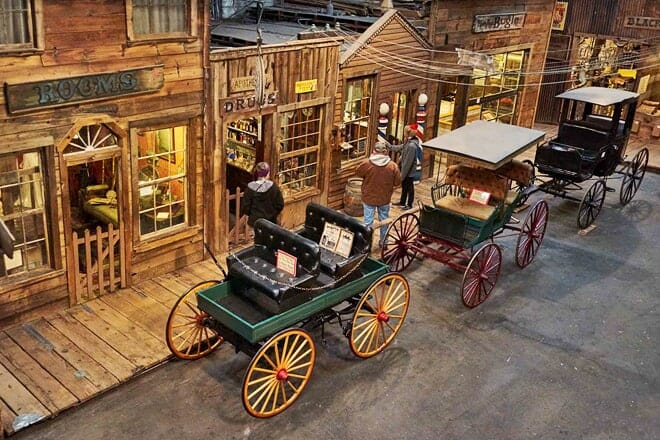 ghost town museum &mdash; colorado springs