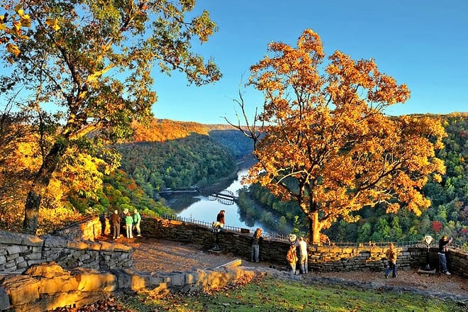 hawks nest state park &mdash; ansted