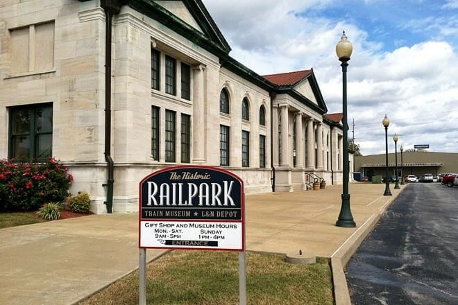 historic railpark & train museum