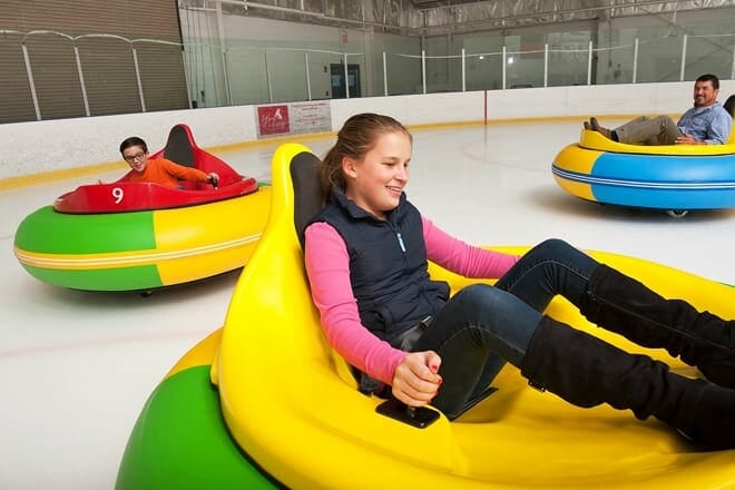 ice bumper cars