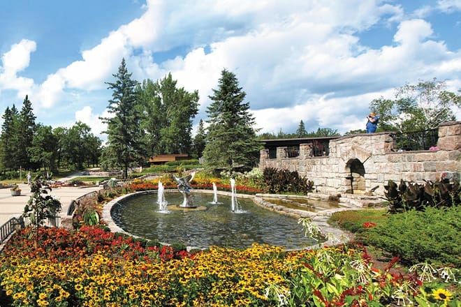 international peace garden — dunseith