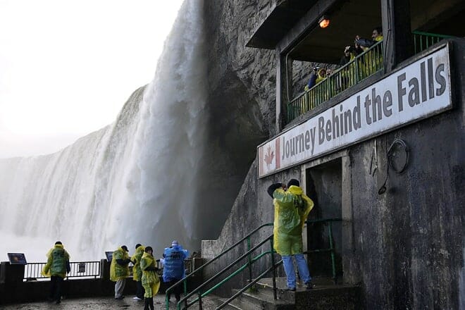 journey behind the falls