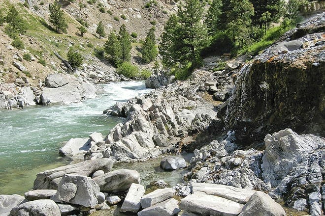 kirkham hot springs — lowman