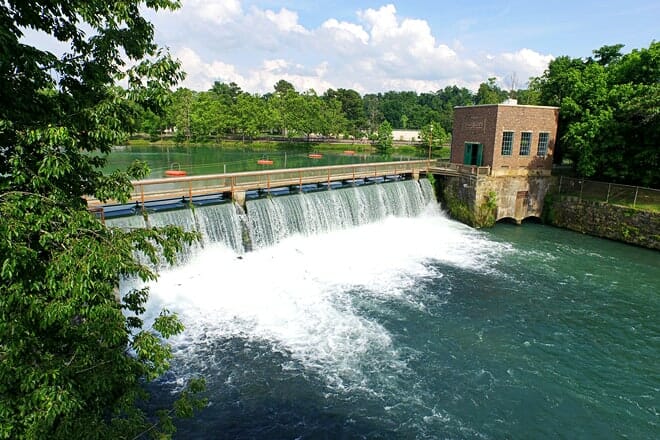 mammoth spring state park &mdash; mammoth spring