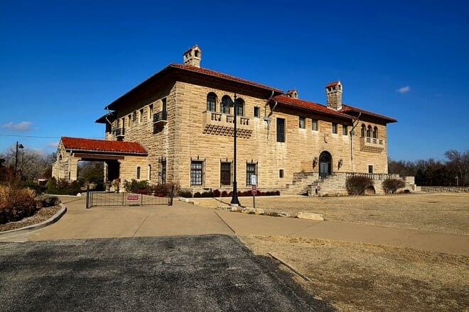 marland estate mansion &mdash; ponca city