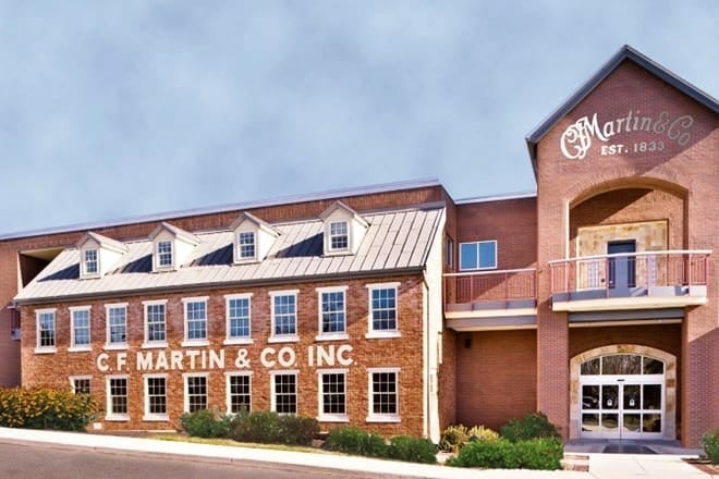 martin guitar factory