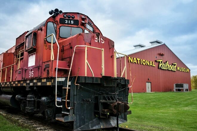 national railroad museum &mdash; green bay