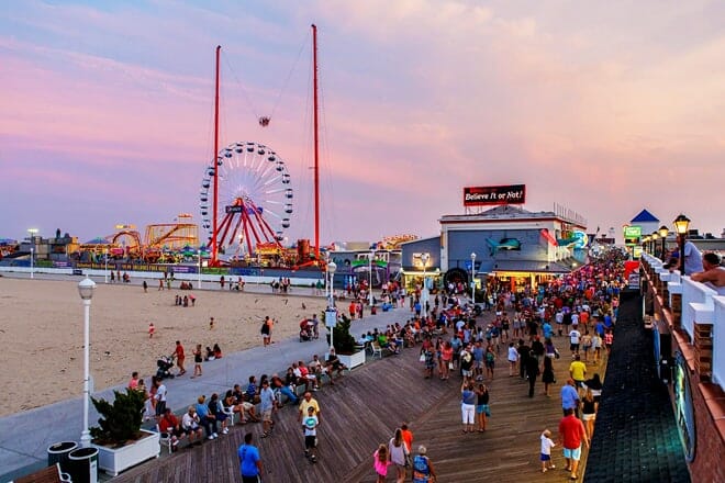 ocean city boardwalk &mdash; ocean city