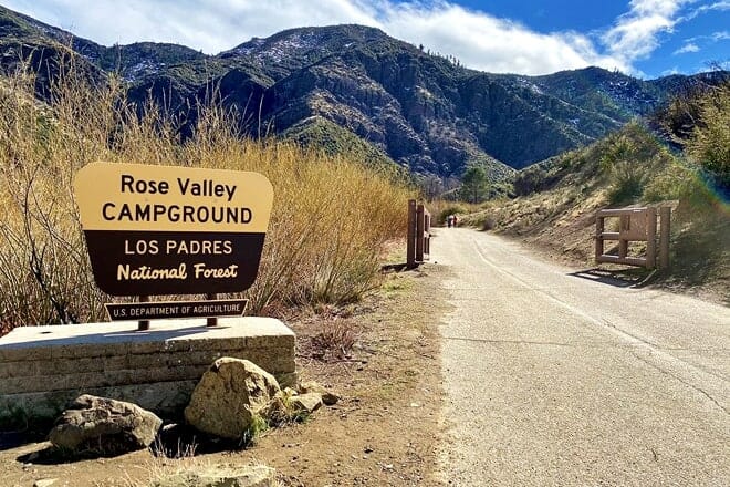 rose valley falls trail
