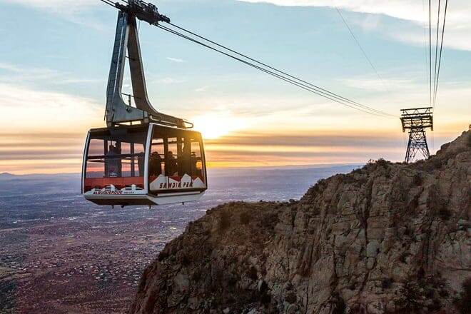 sandia peak tramway &mdash; albuquerque