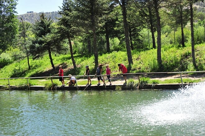 seeping springs trout lake and rv park