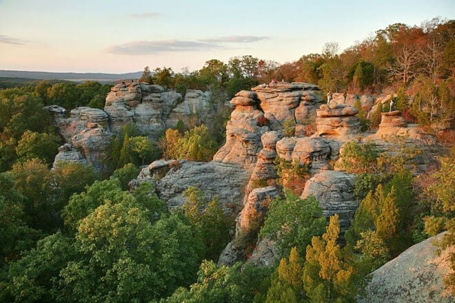 shawnee national forest &mdash; harrisburg